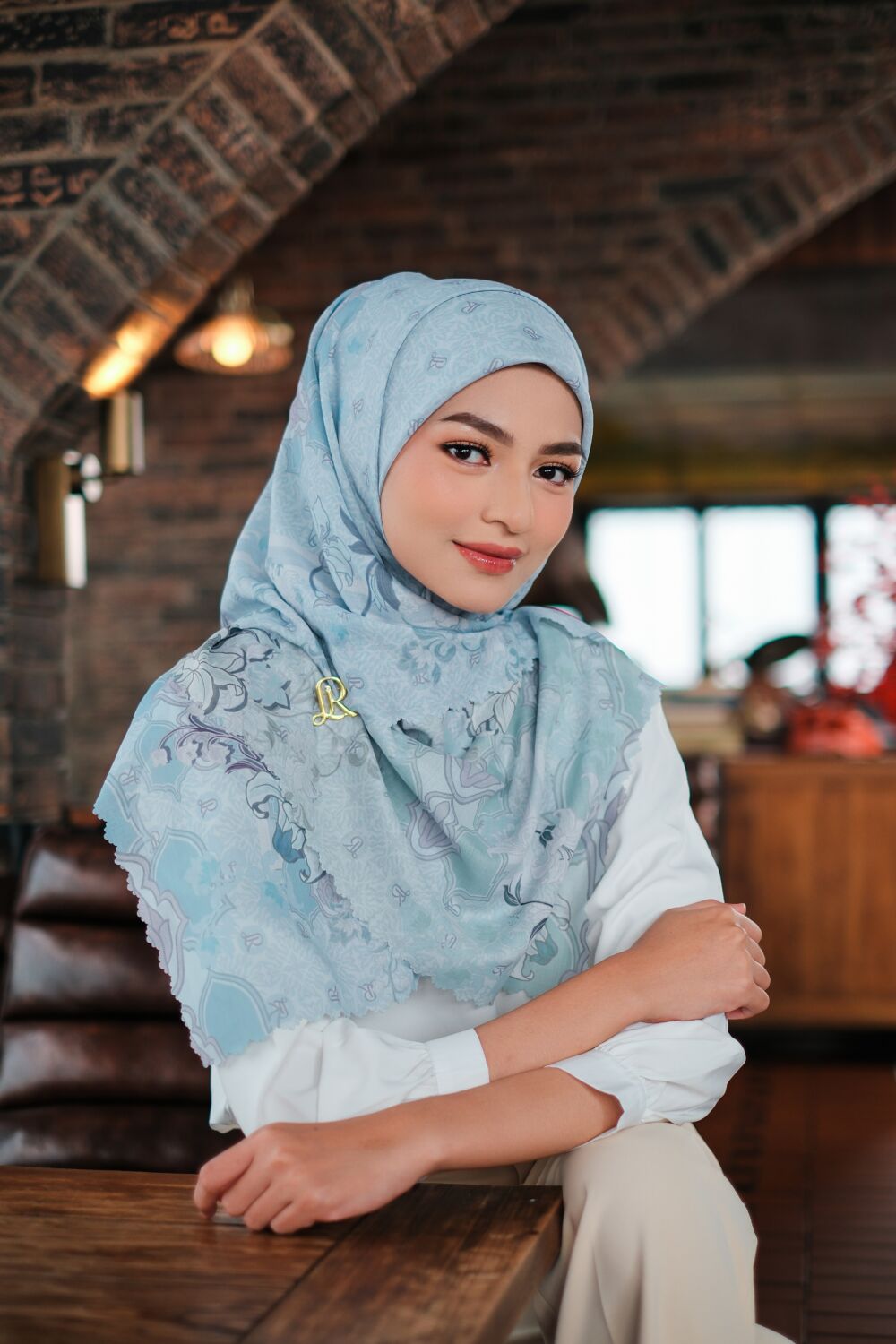 Ethereal Lily - Mint Frost x Shallow Sea - Lareine Official